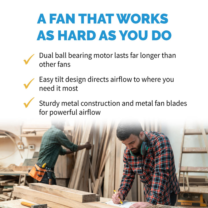 High Velocity Fans | Industrial Power & Durable Design | Newair